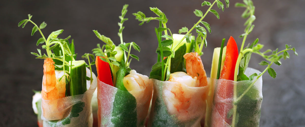 Fresh spring rolls - Catering Sydney